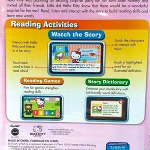 vtech | Other | Vtech Vreader Hello Kitty Syllables Plural Singular ...